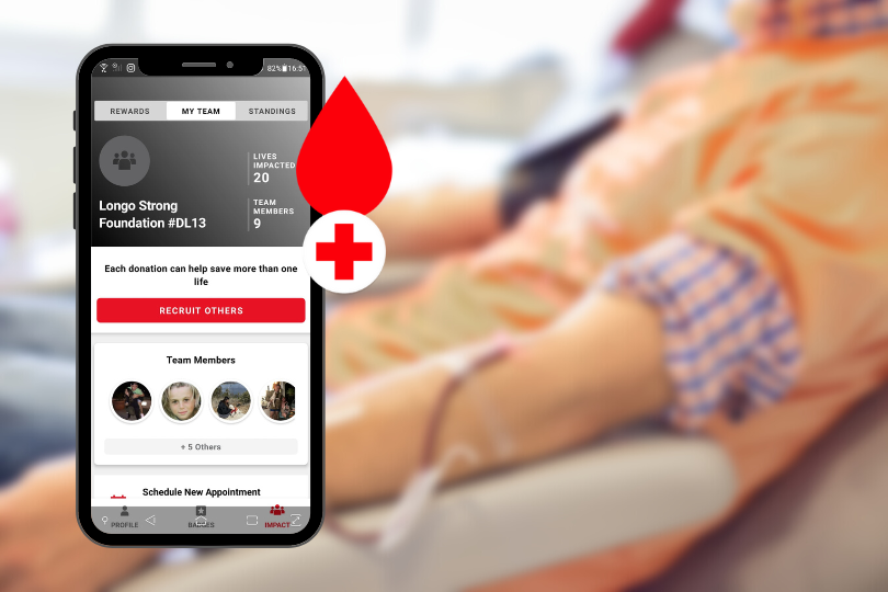 Give blood any time with our virtual donor team - Longo Strong Foundation